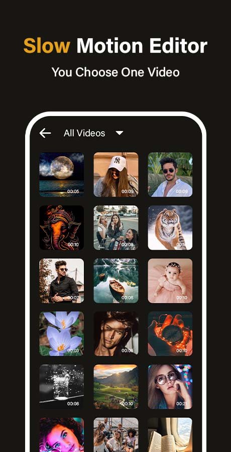 Slow Motion Editor - Video Editor - Video Filter and Effect - Fast And Slow Motion - Video ...